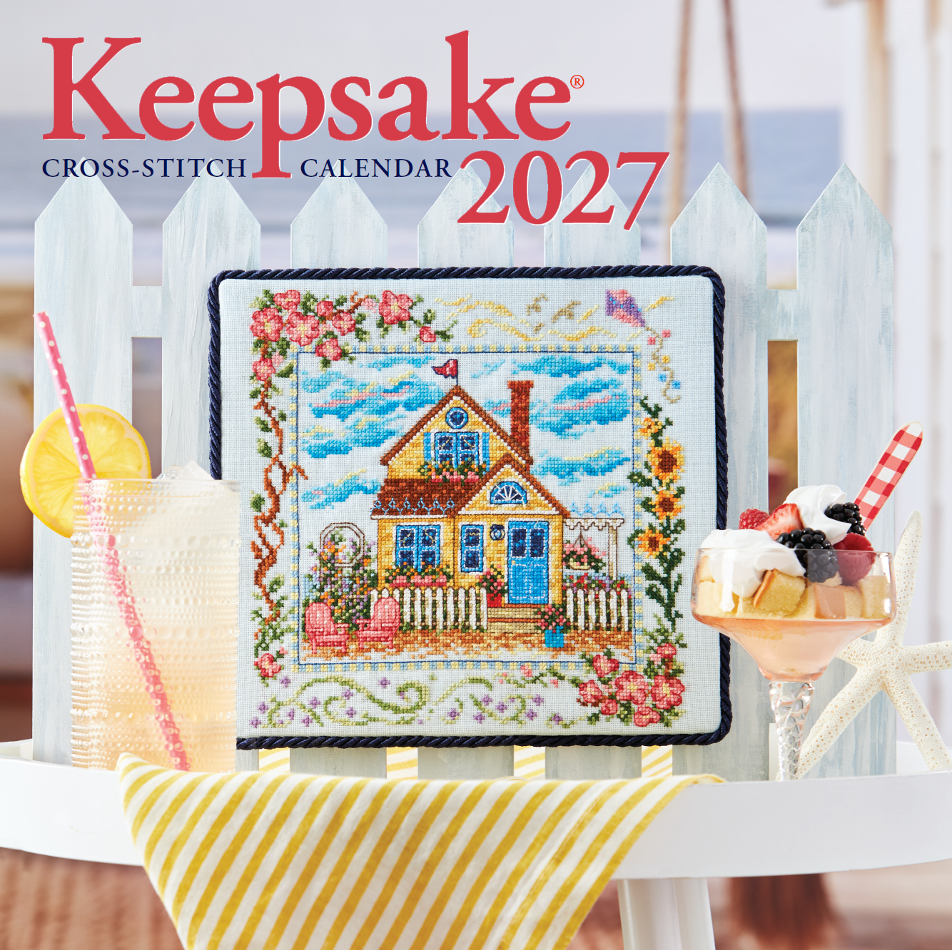 KEEPSAKE Cross-Stitch 2027 Calendar