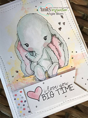 Cuddlebug Elephant - Unity Stamp Company