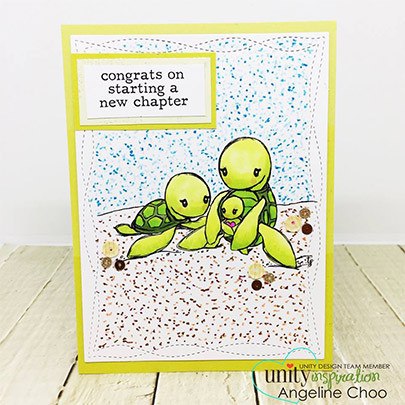 Cuddlebug Sea Turtles - Unity Stamp Company