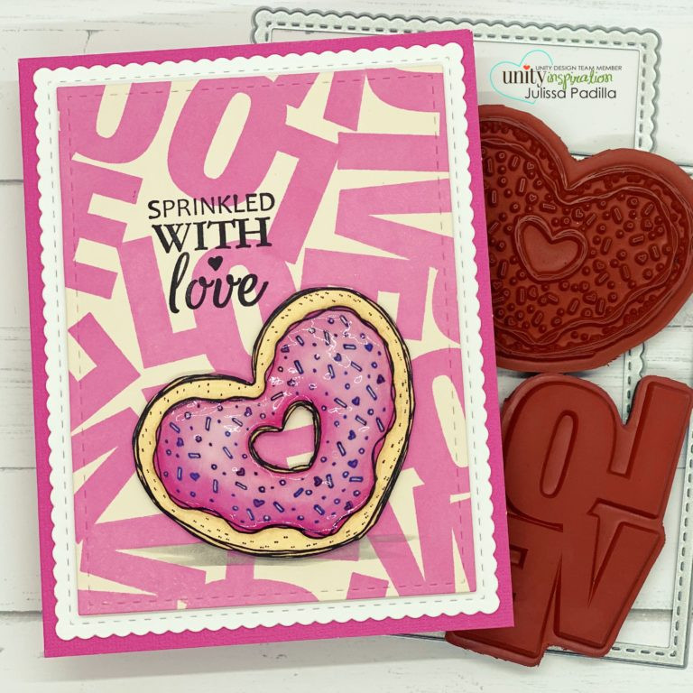 Sweet Sprinkled Donut - Unity Stamp Company