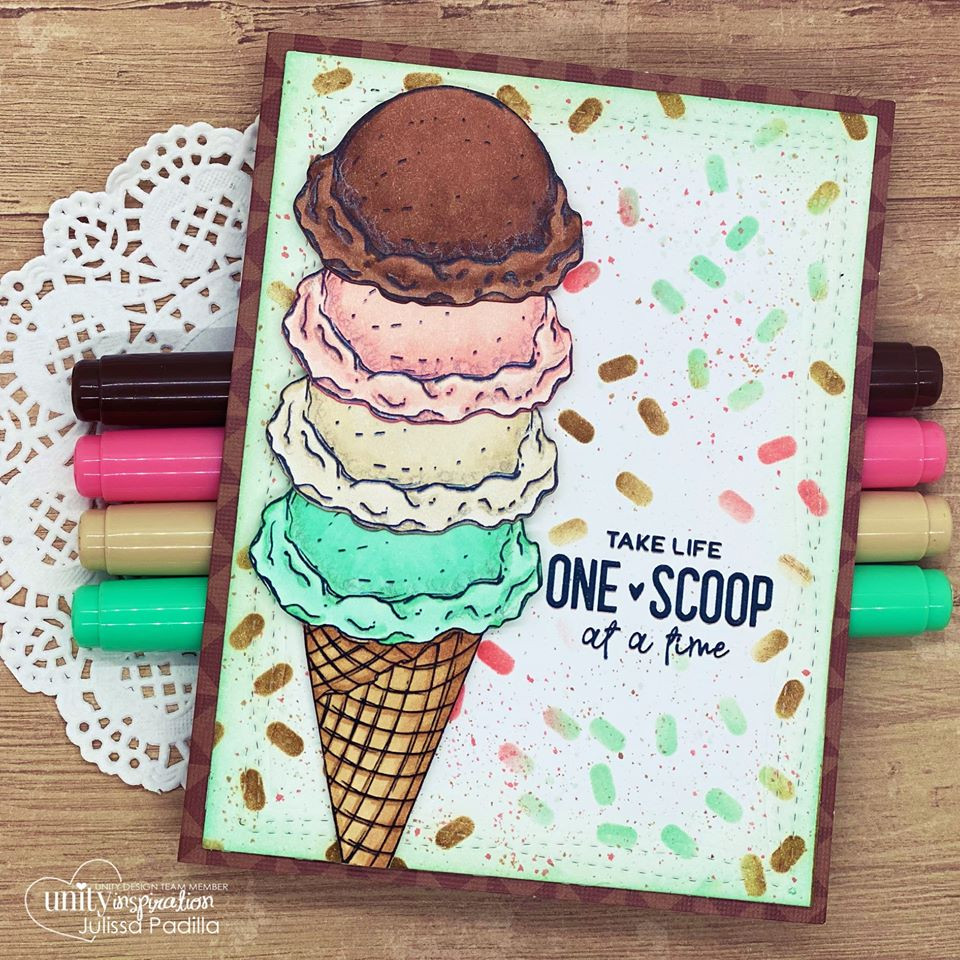 One Scoop at a Time - Unity Stamp Company