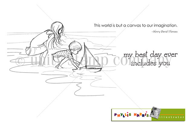 Best Day Includes You Unity Stamp Company