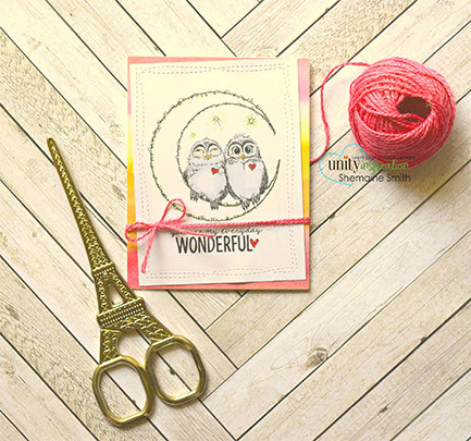 Everyday Wonderful Owls {uu 8/17} - Unity Stamp Company