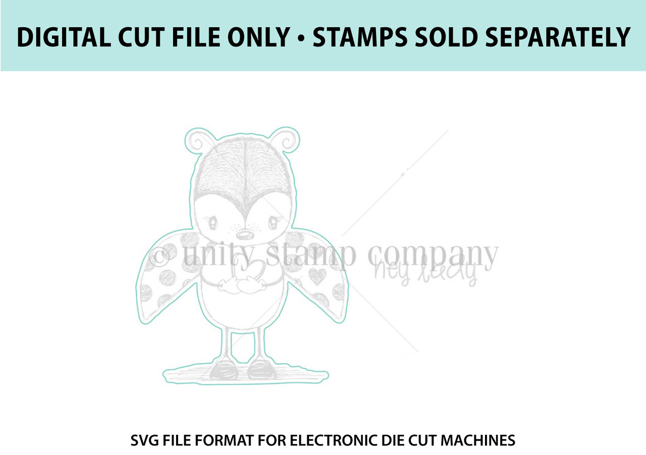 Cuddlebug Ladybug - Unity Stamp Company