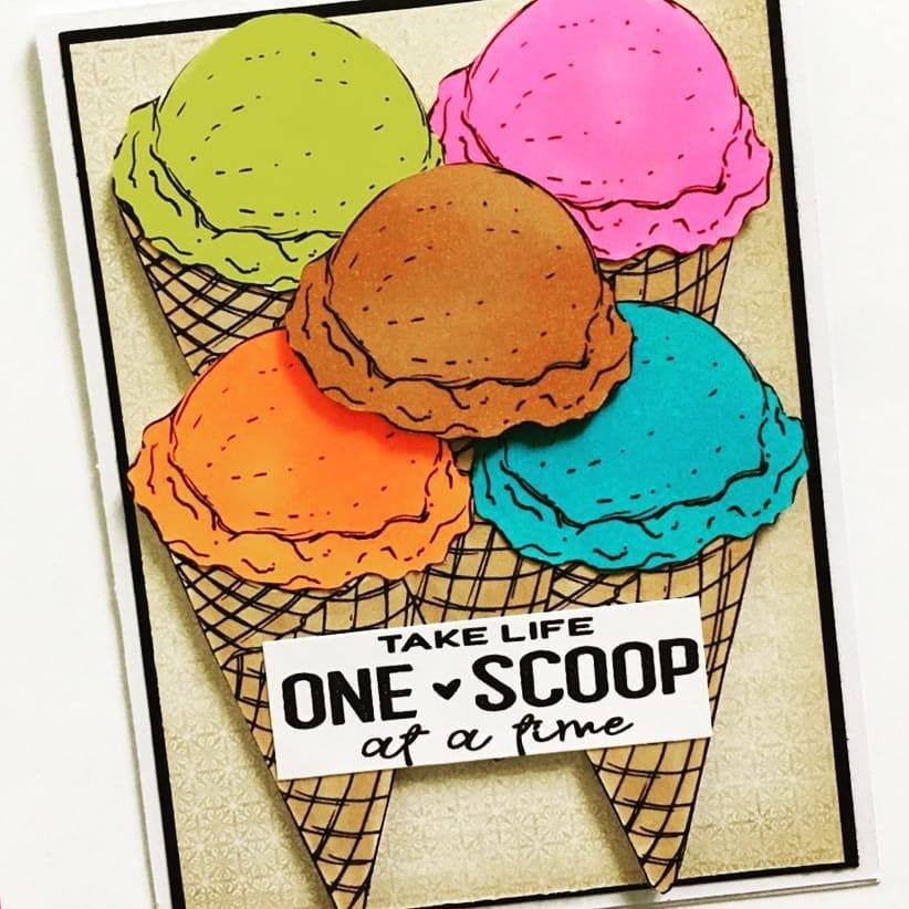 One Scoop at a Time - Unity Stamp Company