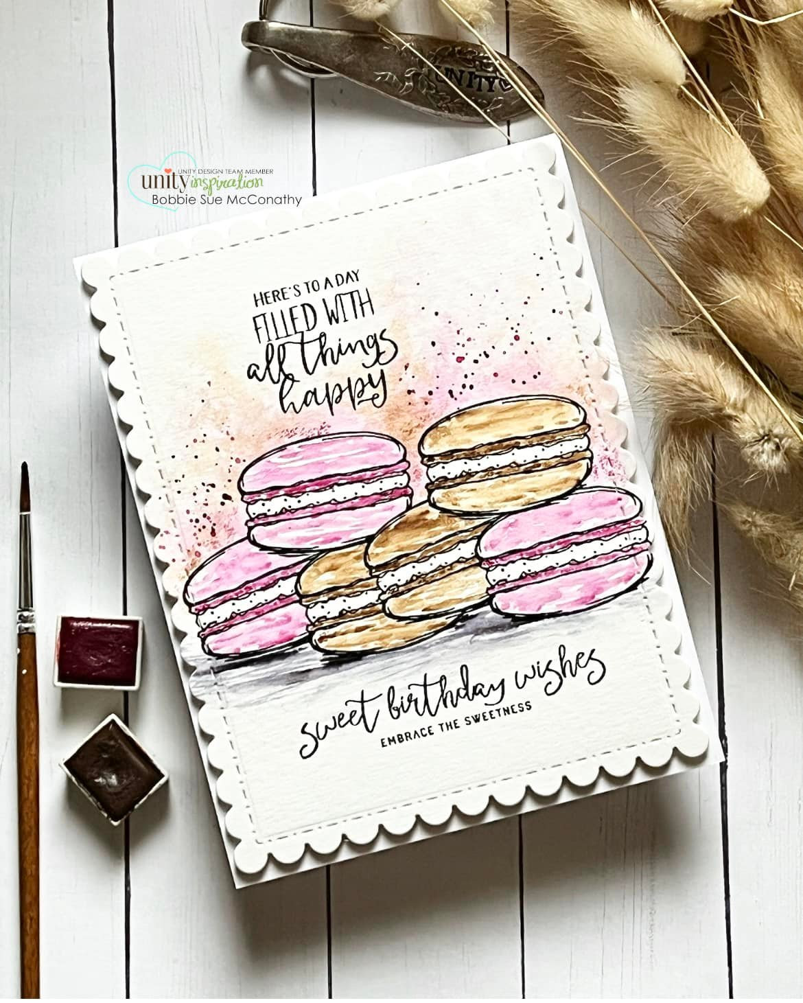 Friends and Macarons - Unity Stamp Company