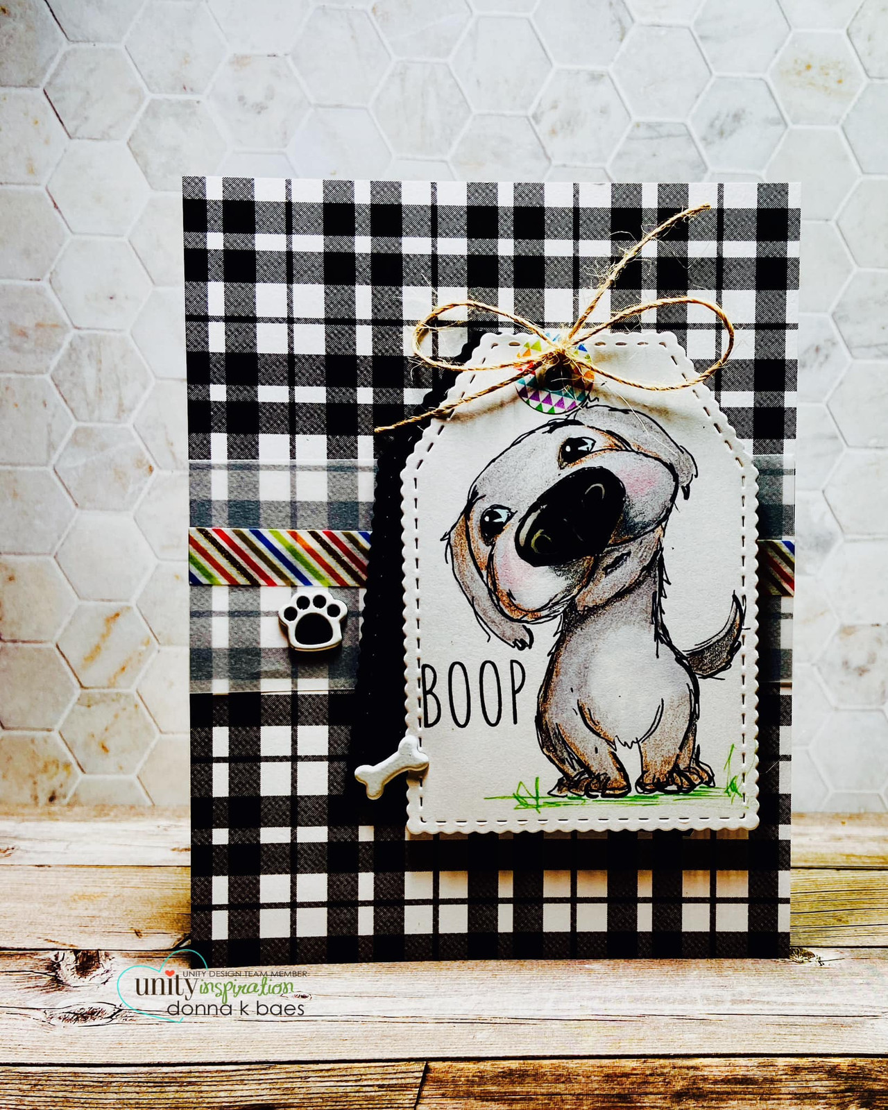 Boop the Snoot Dog Rubber Stamp Set | Unity Stamp Co