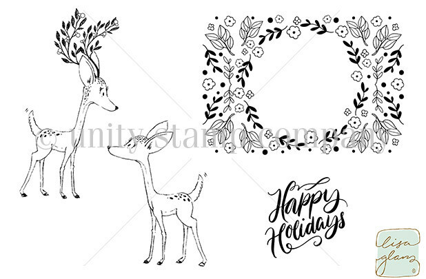 Simply Holiday Deer {uu 10/24}