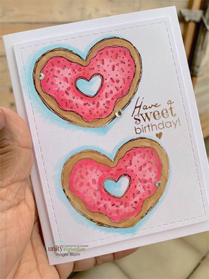Sweet Sprinkled Donut - Unity Stamp Company