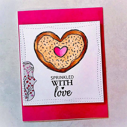 Sweet Sprinkled Donut - Unity Stamp Company