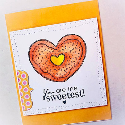 Sweet Sprinkled Donut - Unity Stamp Company
