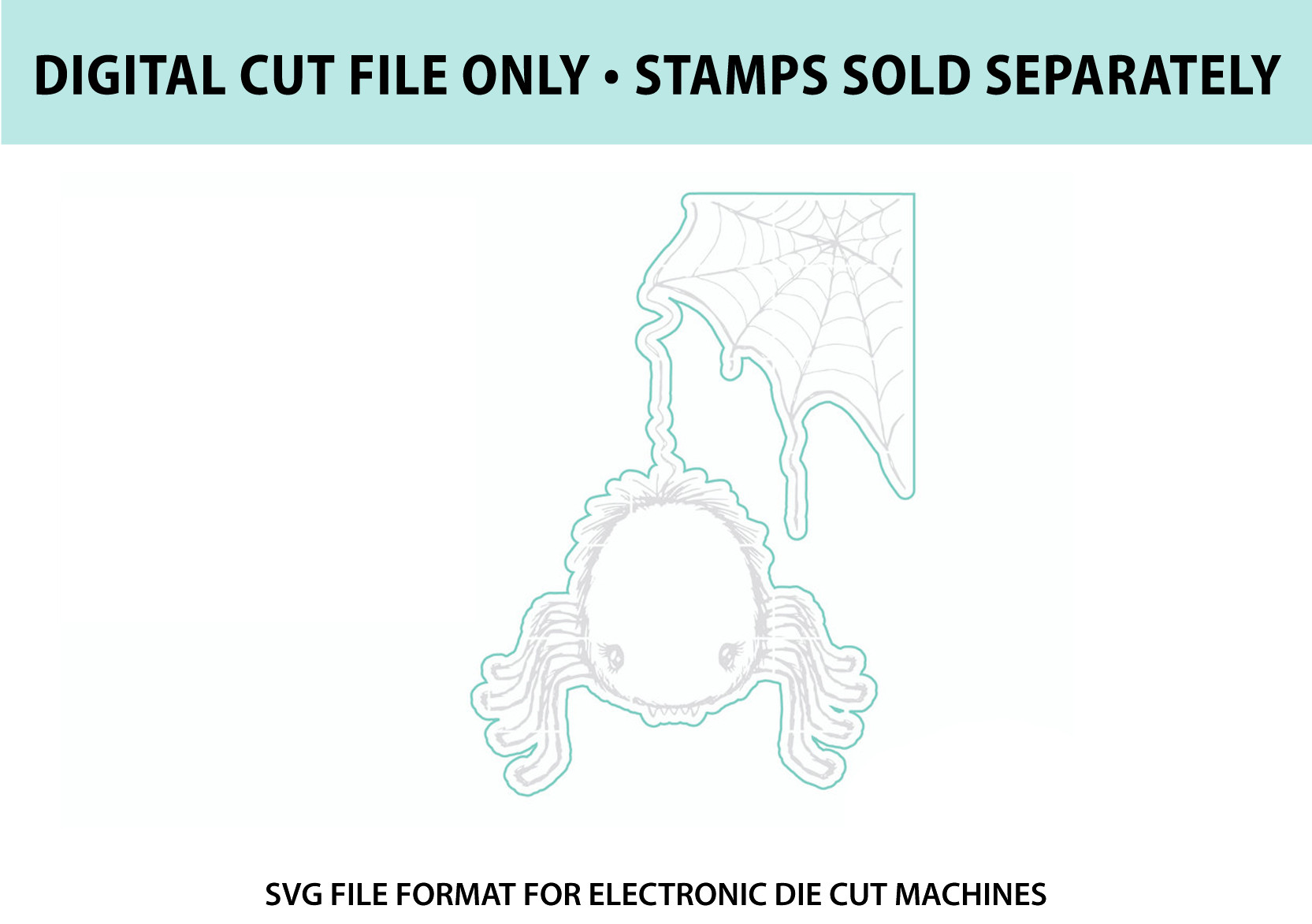 Cuddlebug Spider - Unity Stamp Company