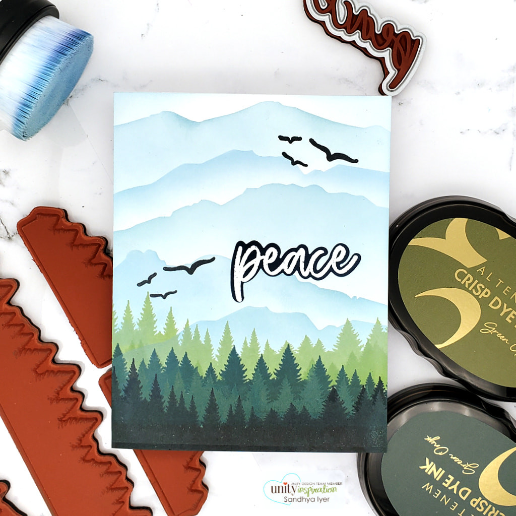 Woodland Layers {stamp & stencil bundle} - Unity Stamp Company