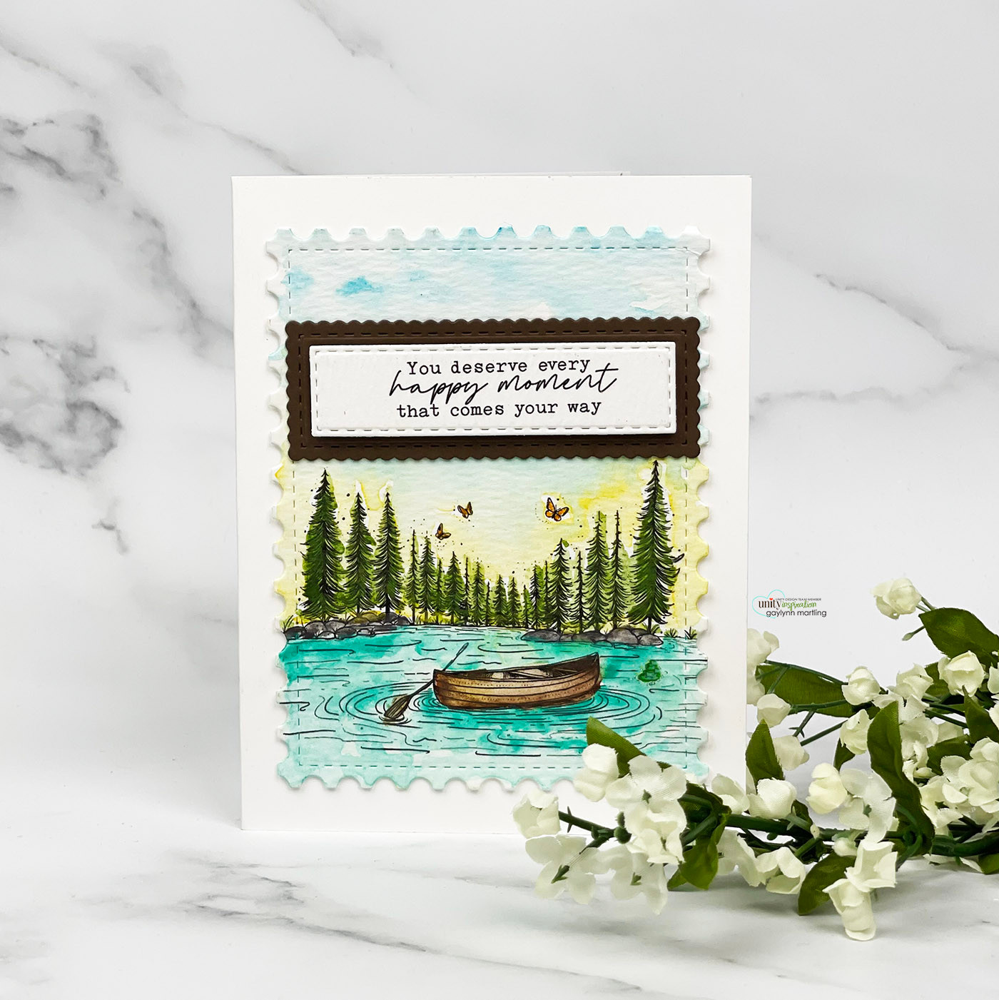 Postage Stamp {nesting dies} - Unity Stamp Company