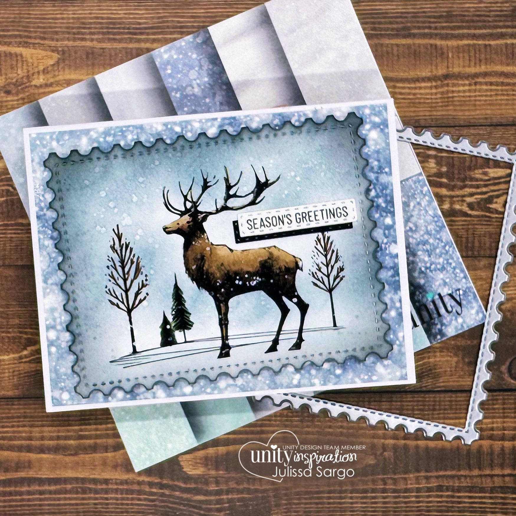 Postage Stamp {nesting dies} - Unity Stamp Company