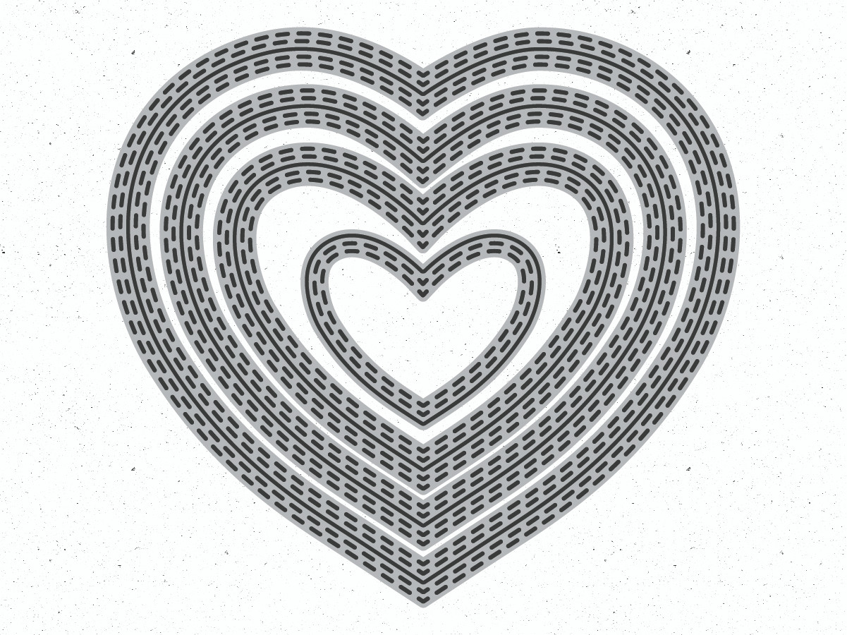 Deckle & Stitches Nesting Die Set