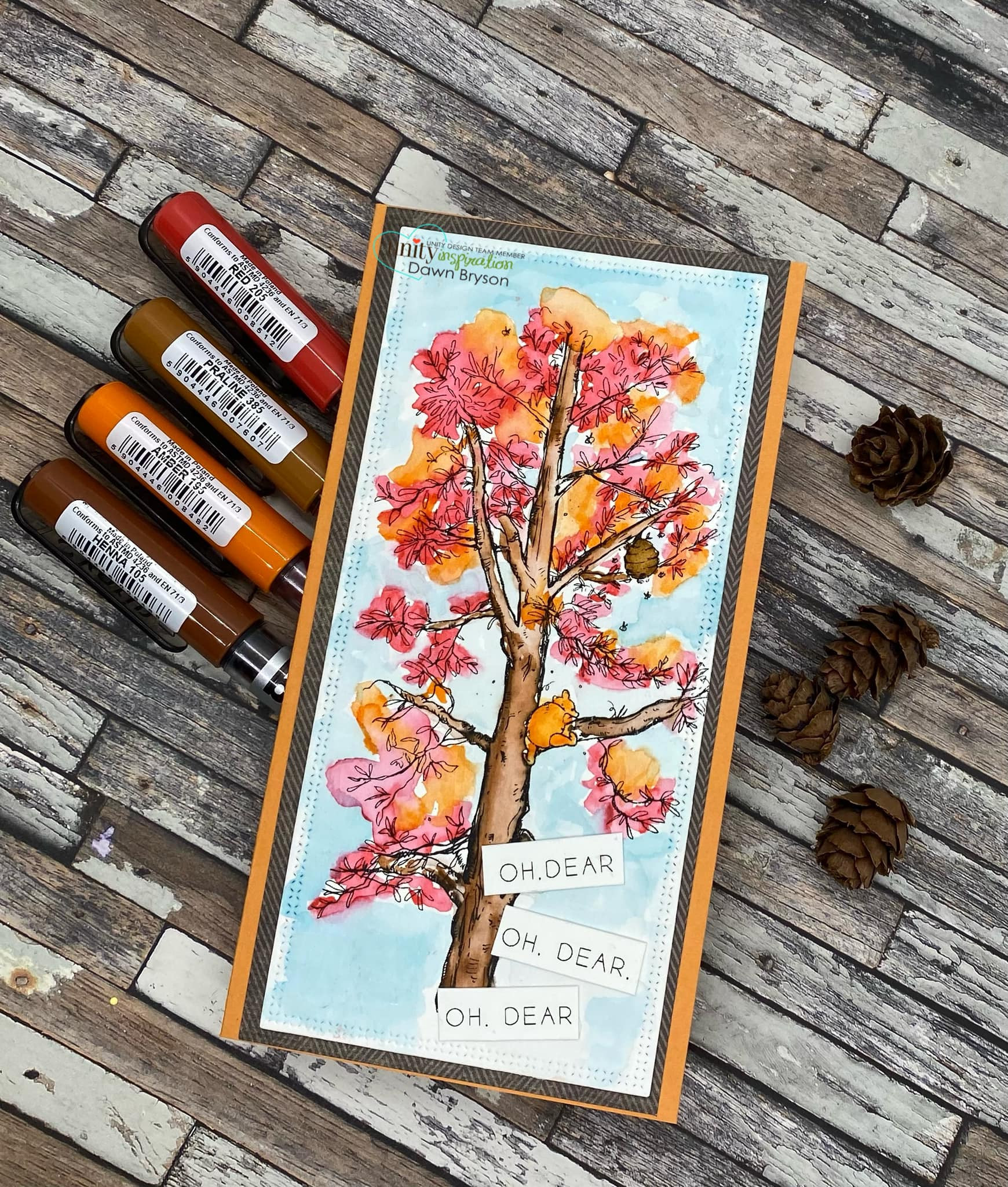 Winnie the Pooh: Oh, Dear - Unity Stamp Company