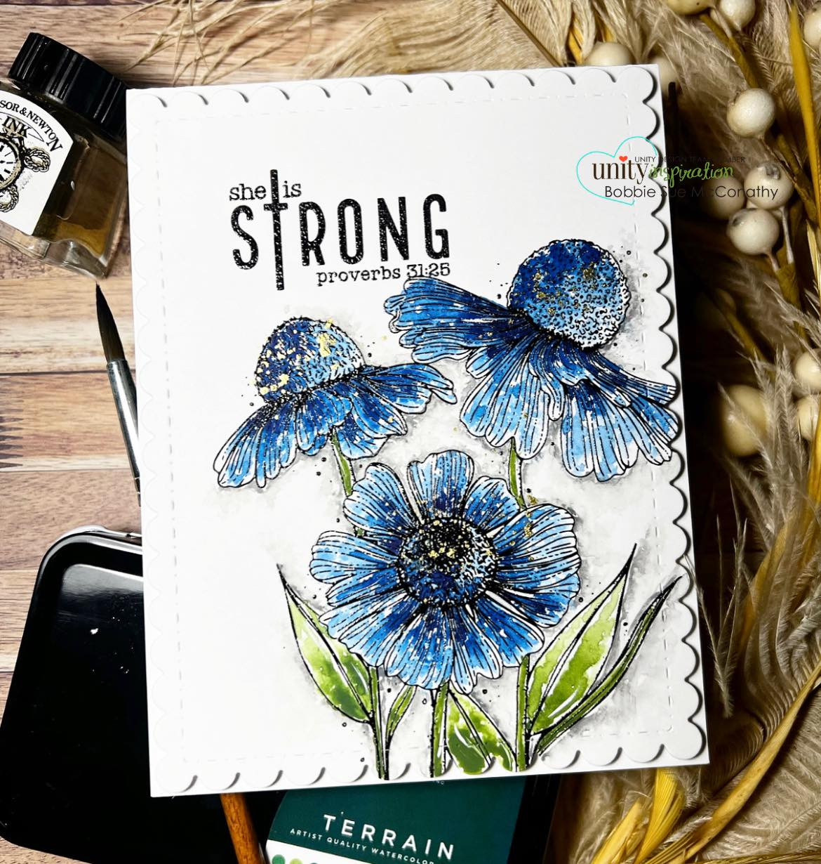 She is Strong - Unity Stamp Company
