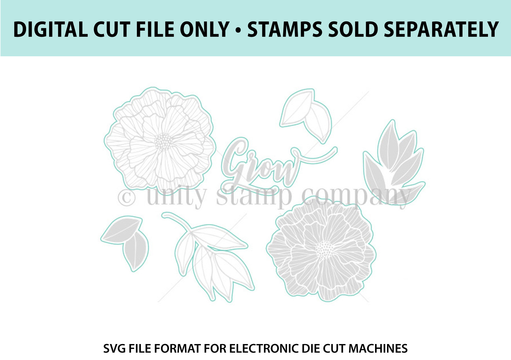 Always Growing - Digital Cut File - Unity Stamp Company