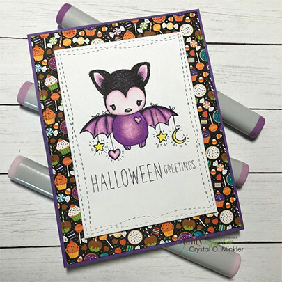 Cuddlebug Bat - Unity Stamp Company