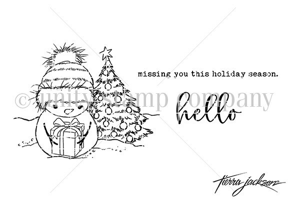 Holiday Hello - Unity Stamp Company