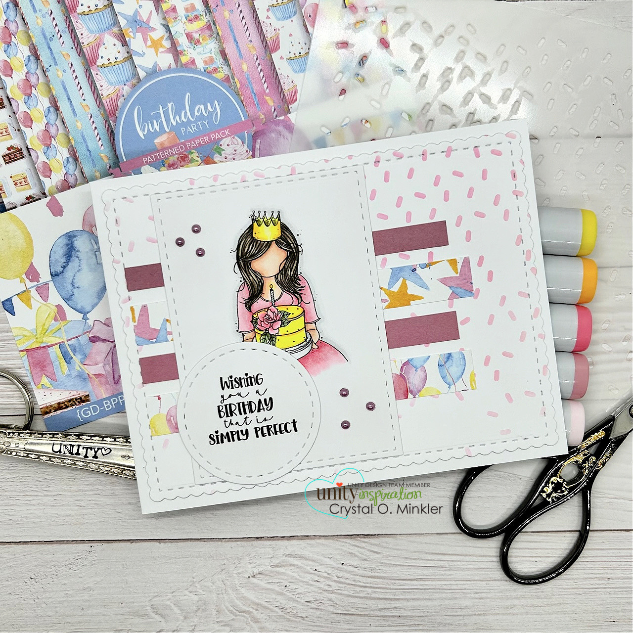Birthday Party {Paper Pack} - Unity Stamp Company