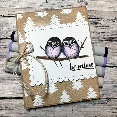 Owl Adoration {uu 1/20} - Unity Stamp Company