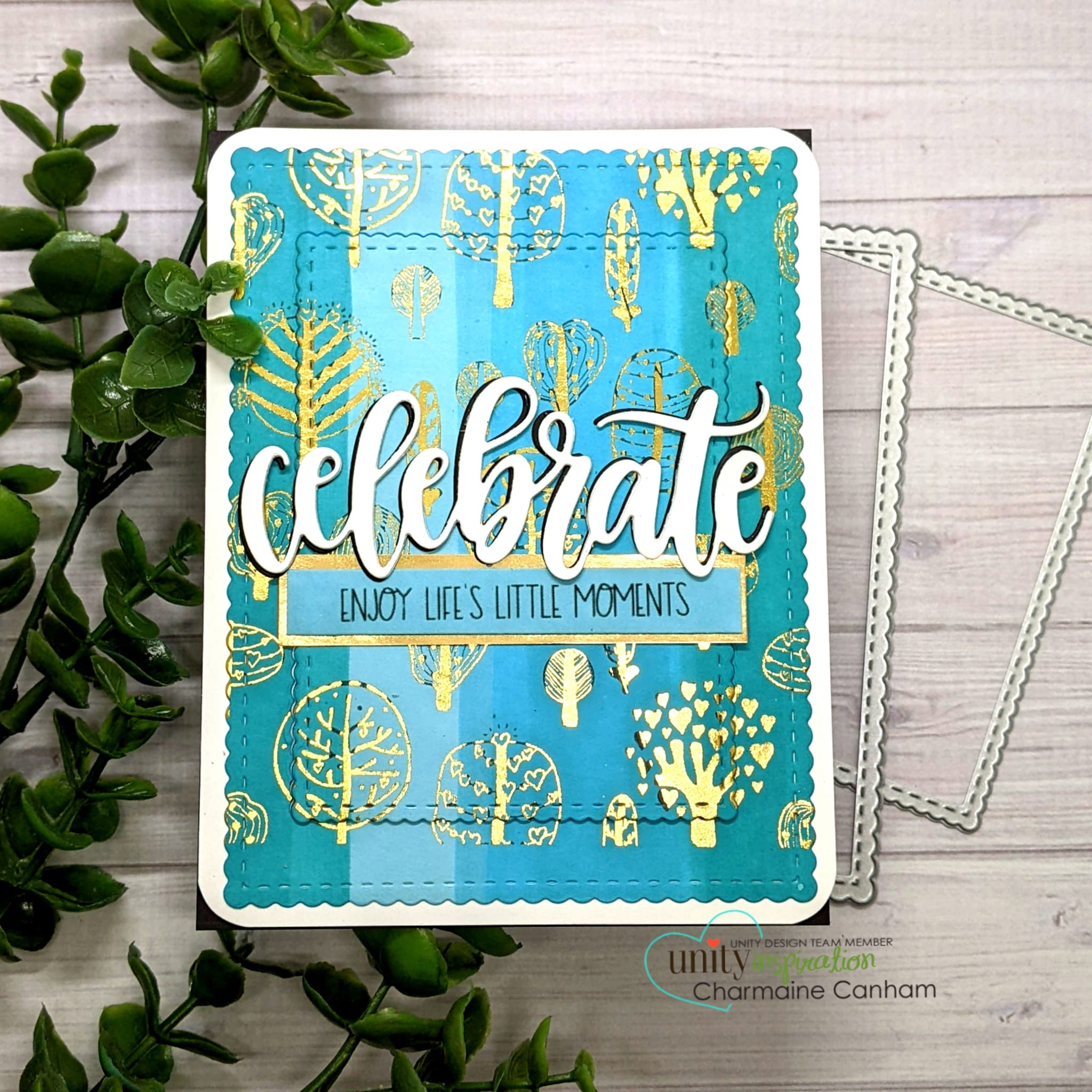 Scallops & Rectangles Nesting Dies | Unity Stamp Co