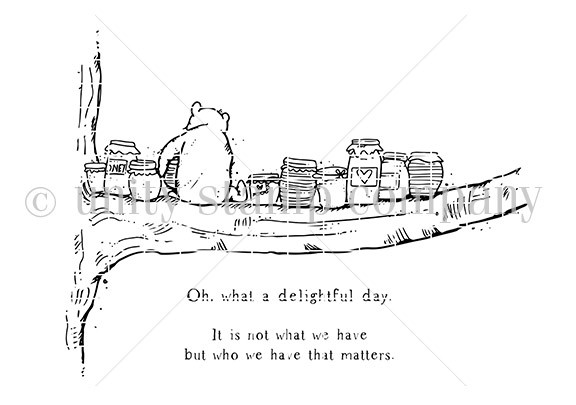 Winnie the Pooh: Oh Delightful Day - Unity Stamp Company