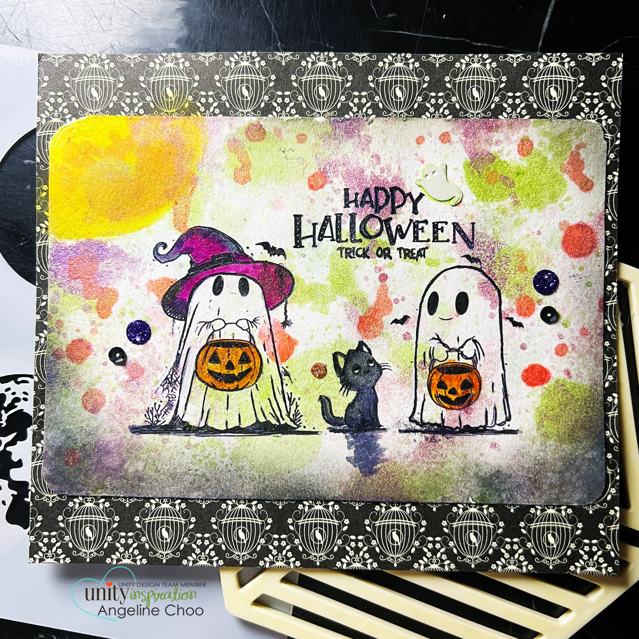 Moon {layering stencil} - Unity Stamp Company