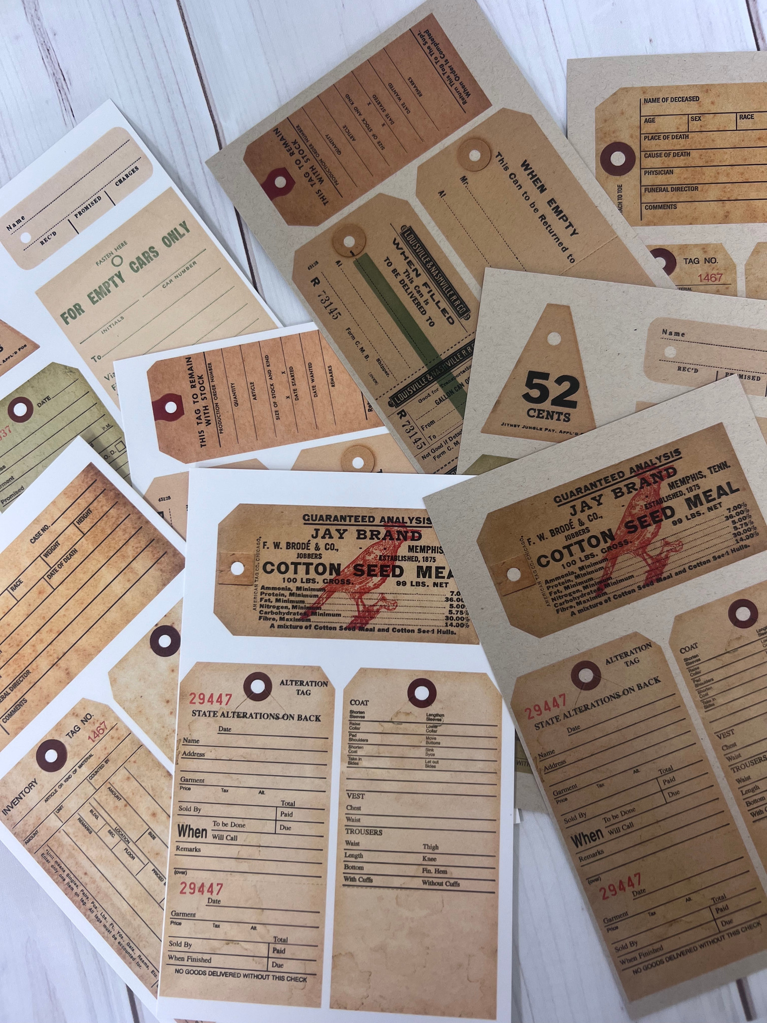 the OLD DESIGN shop - Ephemera Pack