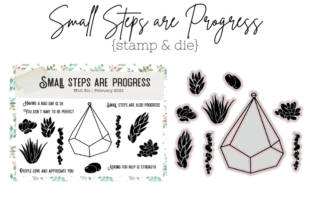 Small Steps Are Progress {stamp & die} - Unity Stamp Company