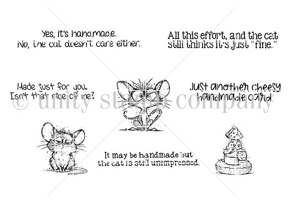 Mousy Mischief Makers – Snarky Handmade Mice Stamp Set | Unity Stamp Co.