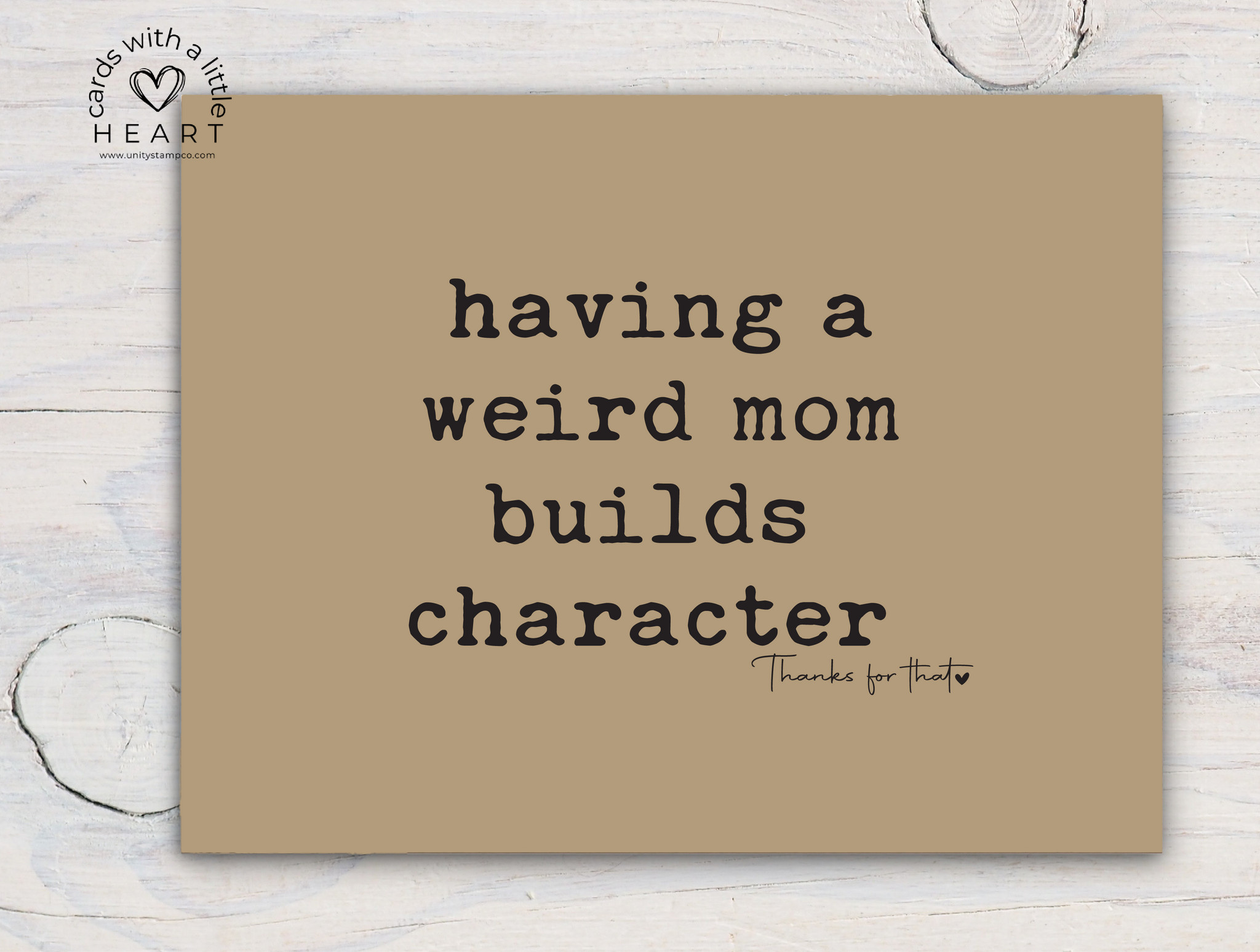 Having a weird mom...{Digital Card Download}|