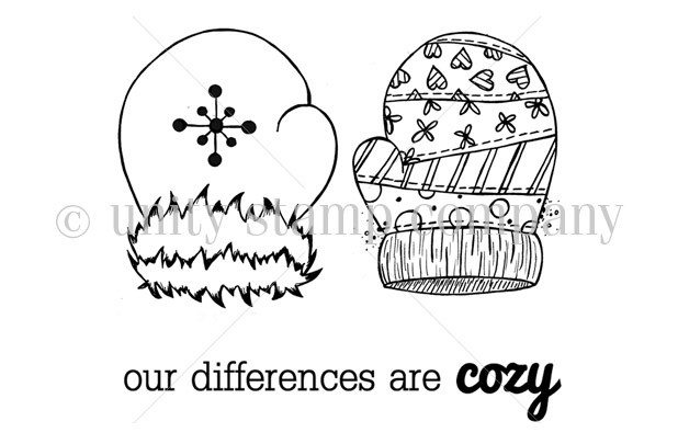 Mittens in Winter - Unity Stamp Company