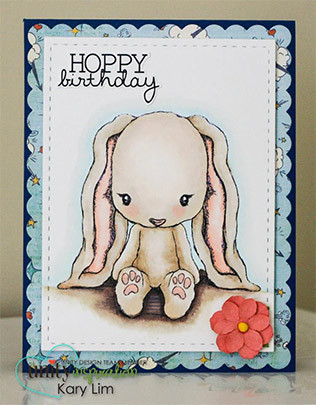 Cuddlebug Bunny - Unity Stamp Company