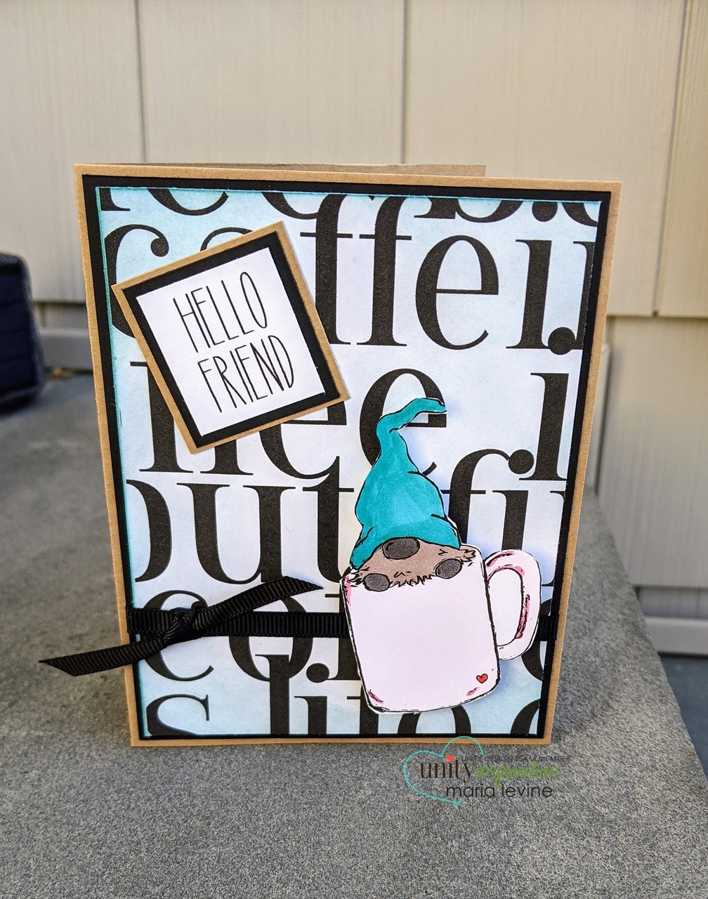 Coffee Is Life Background - Unity Stamp Company