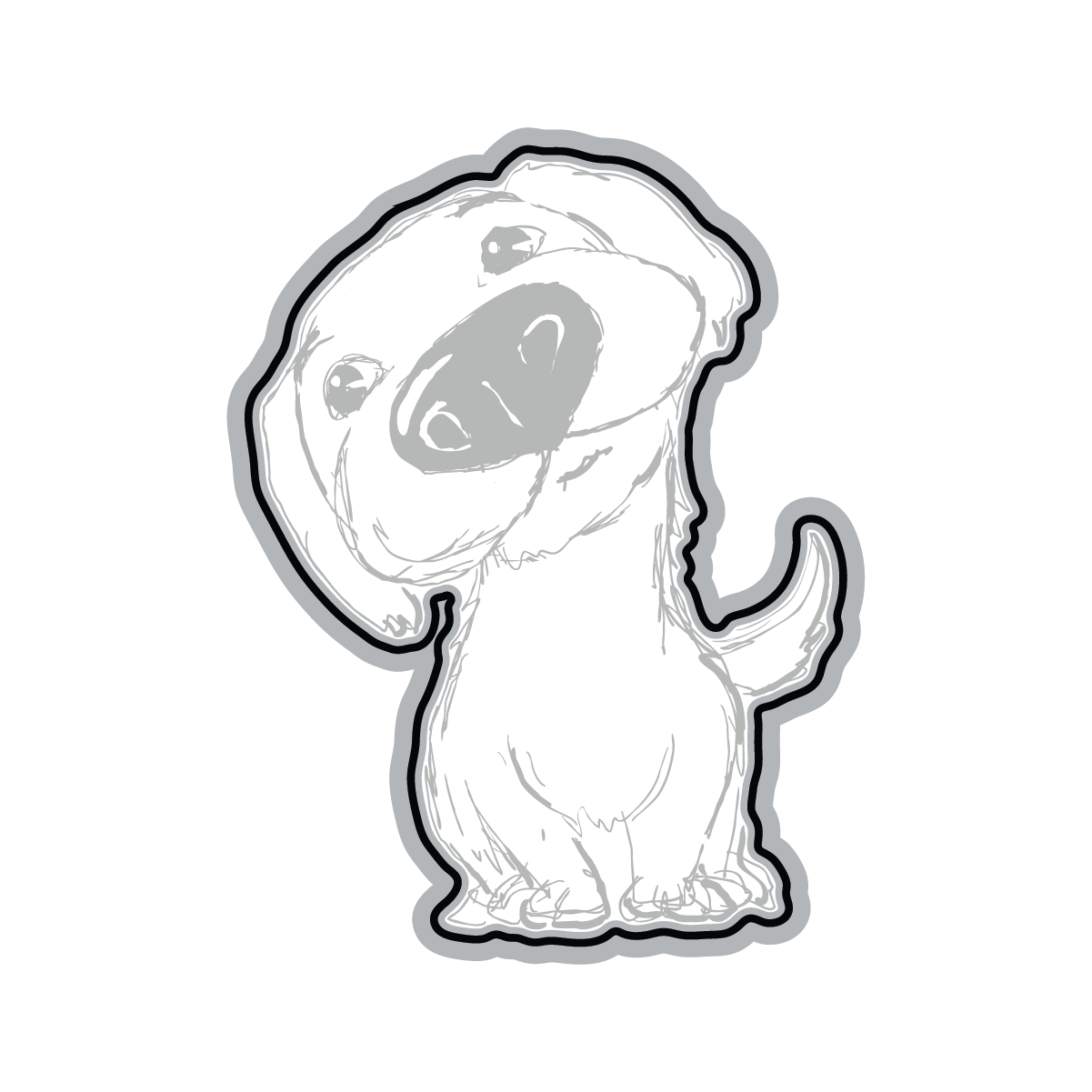 Boop the Snoot Dog Rubber Stamp Set | Unity Stamp Co