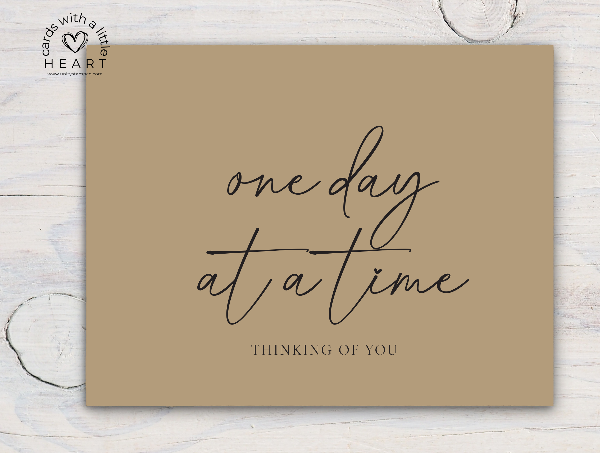 One Scoop at a Time - Unity Stamp Company
