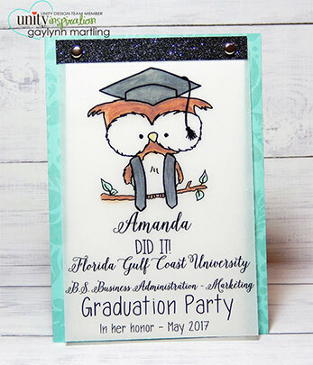 Owl Graduate - Unity Stamp Company