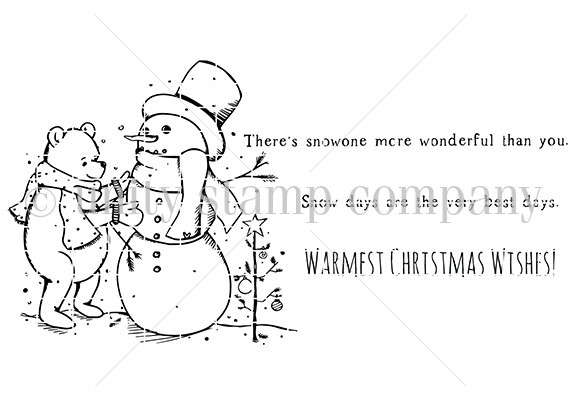 Winnie the Pooh: Snowone More Wonderful - Unity Stamp Company