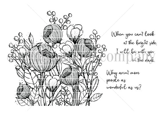 Floral Tapestry - Unity Stamp Company