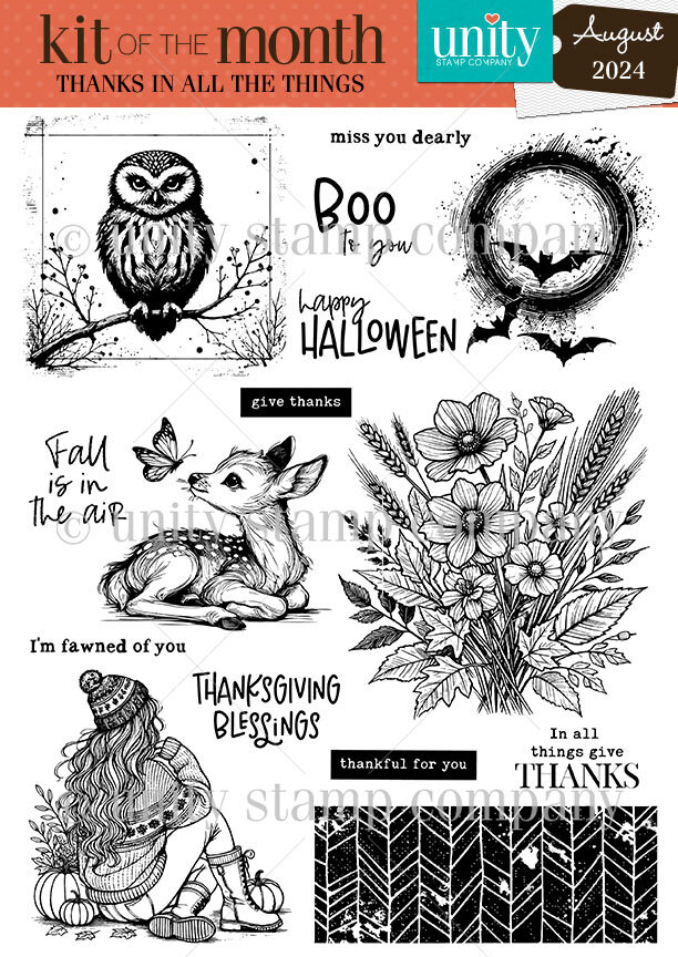 Memberships - Kit of the Month - Page 1 - Unity Stamp Company