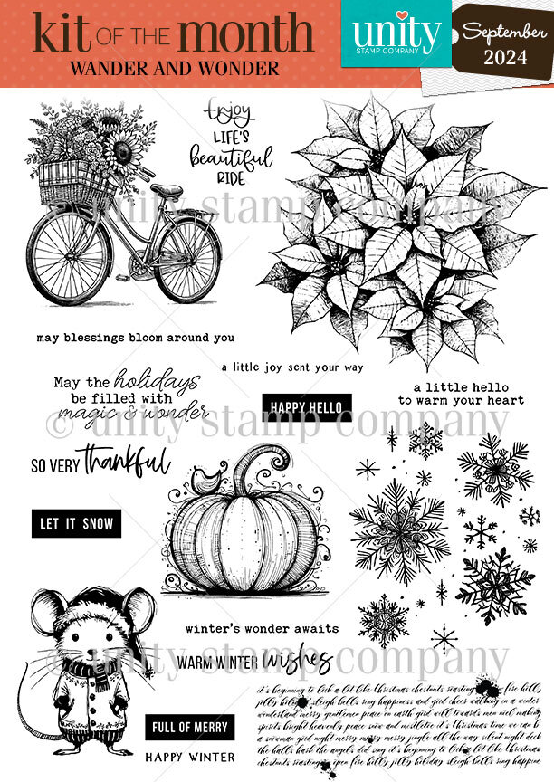 Memberships - Kit of the Month - Page 1 - Unity Stamp Company