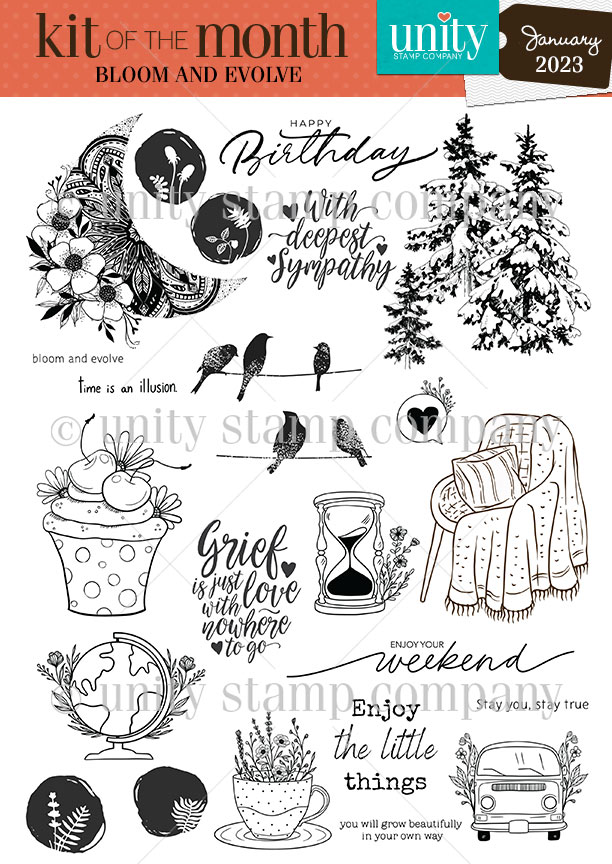 Memberships - Kit of the Month - Page 1 - Unity Stamp Company