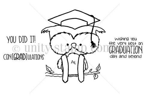 Owl Graduate - Unity Stamp Company