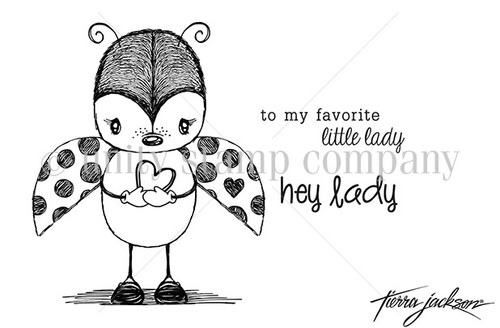 Cuddlebug Ladybug - Unity Stamp Company