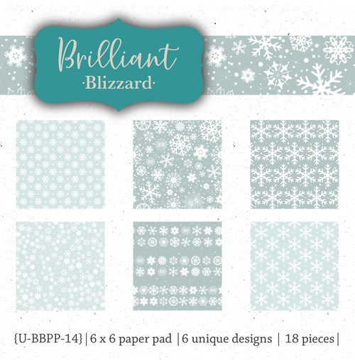 Brilliant Blizzard {Paper Pack} - Unity Stamp Company