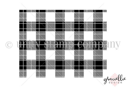 Buffalo Check Background - Unity Stamp Company