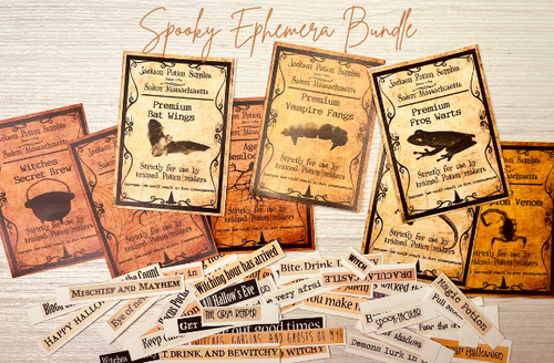 Spooky Ephemera Bundle